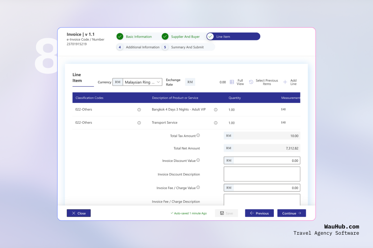 LHDN e‑Invoice Guide — How to Create an e‑Invoice on MyInvois Portal | WauHub